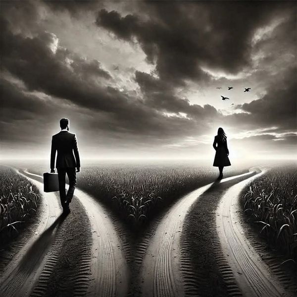 Desperation and the Quiet Goodbye - One Voice In The Vastness Of Emotions